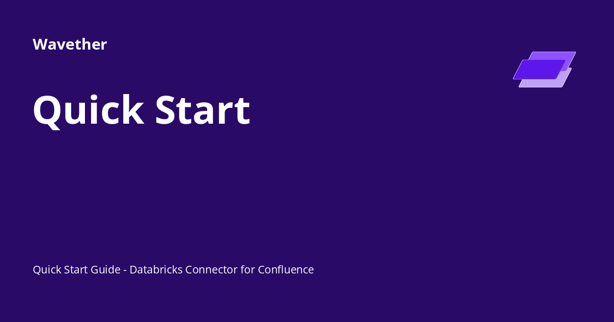 Quick Start - Wavether